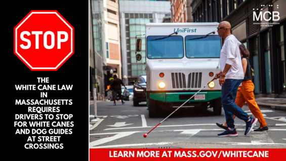 White Cane Awareness Month Promotional Toolkit | Mass.gov